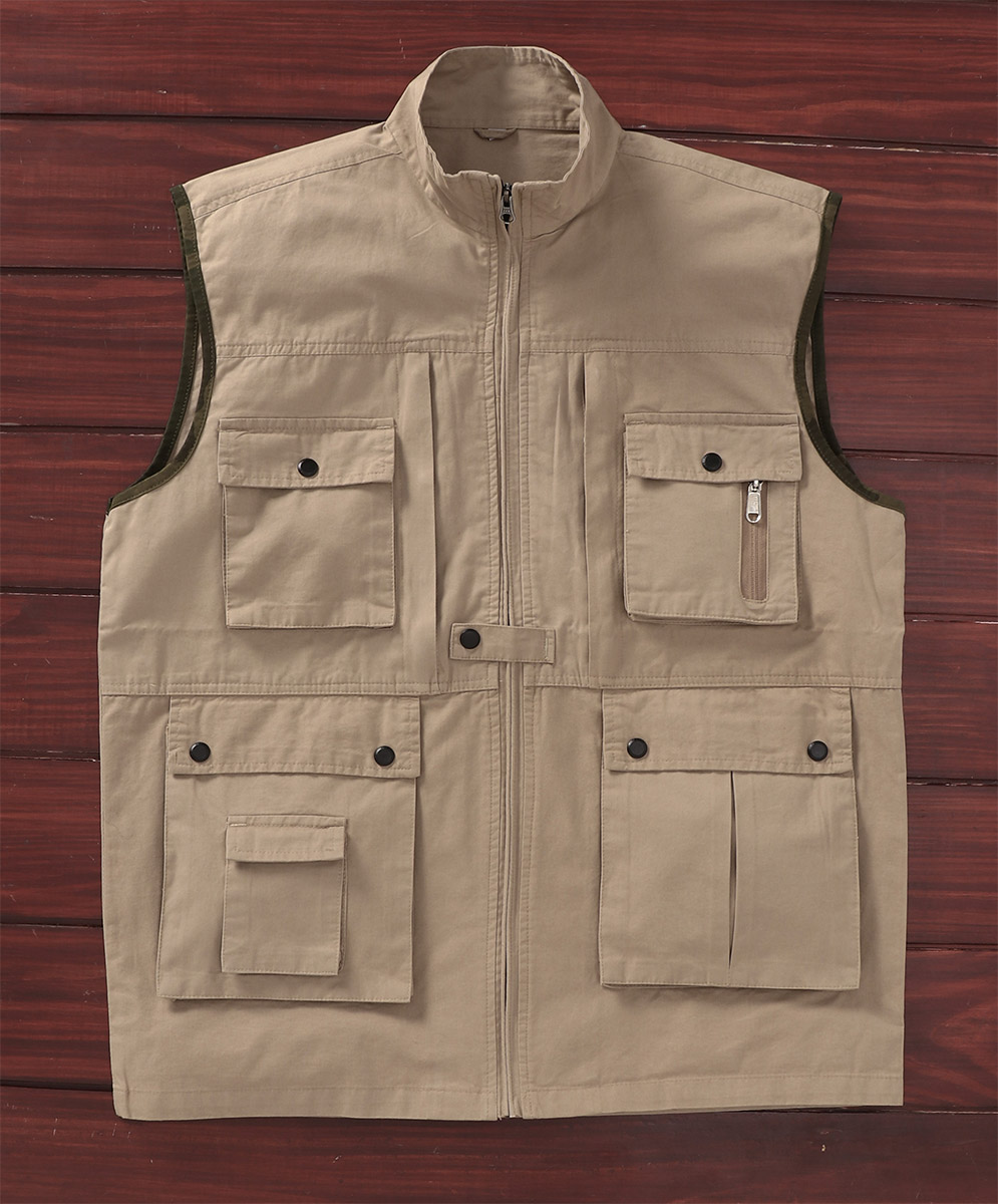 WildRoar Photography Jacket- light Khaki – WildRoar.in