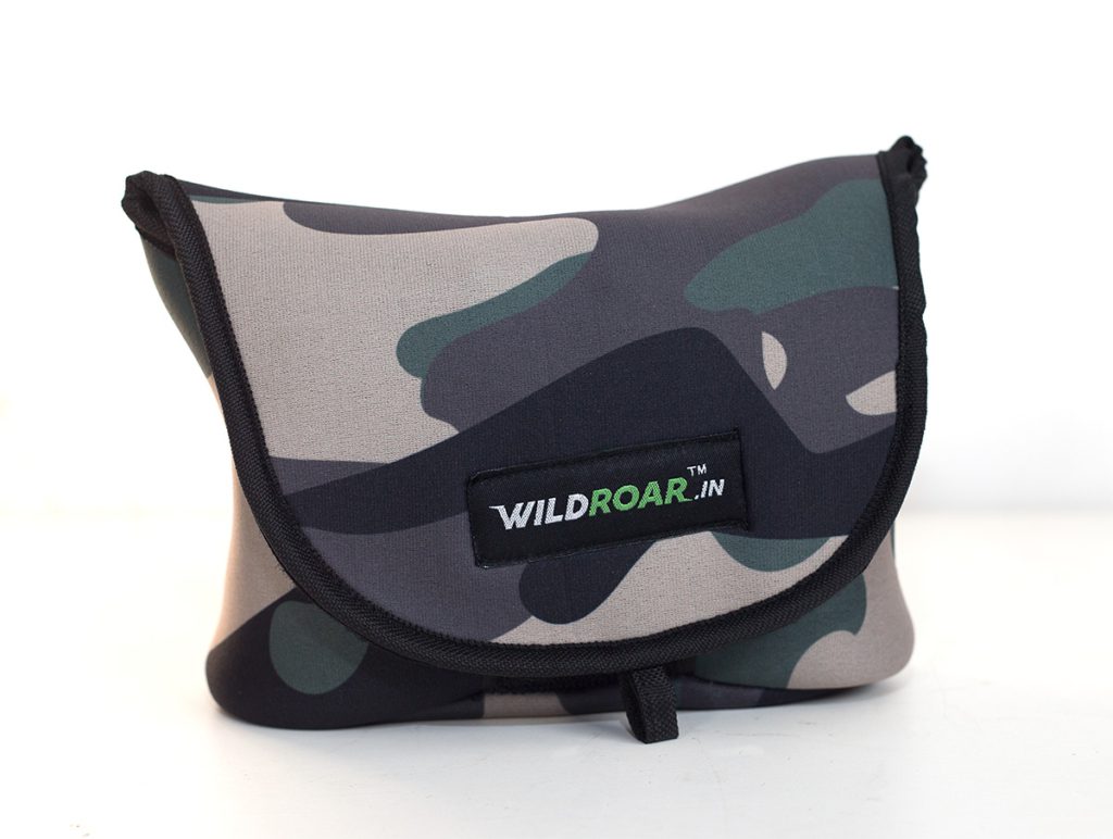 Camera Body Pouch- Green Forest -for Canon R5 – WildRoar.in
