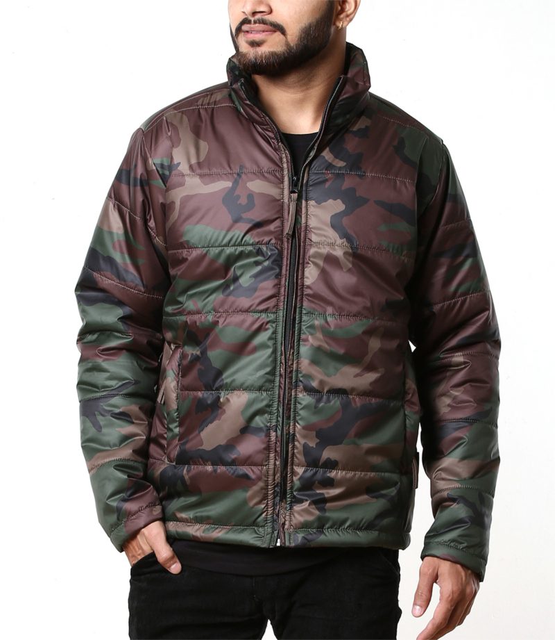 Winter Jacket- Camo- Full Sleeves-Lightweight – WildRoar.in