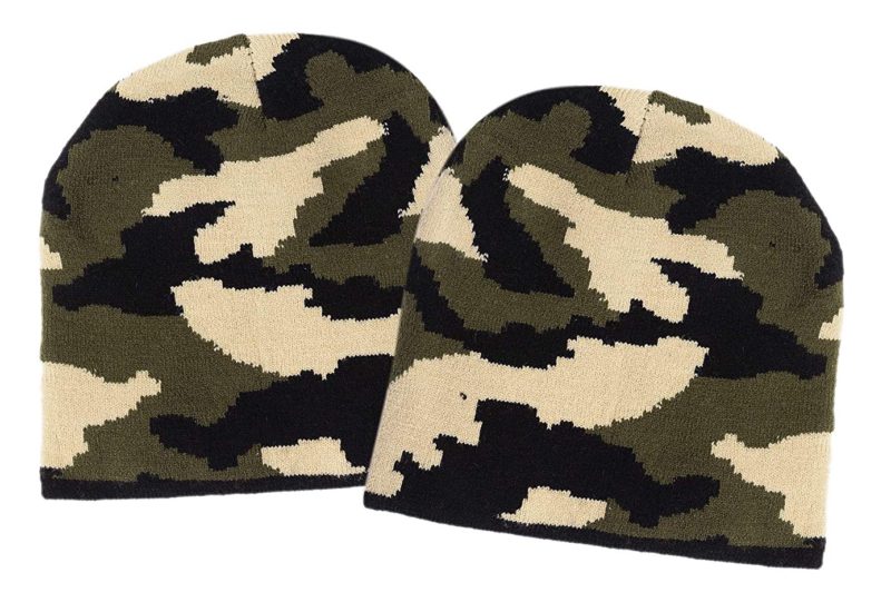 Winter Skull Cap- Camo- Pack of 2 – WildRoar.in