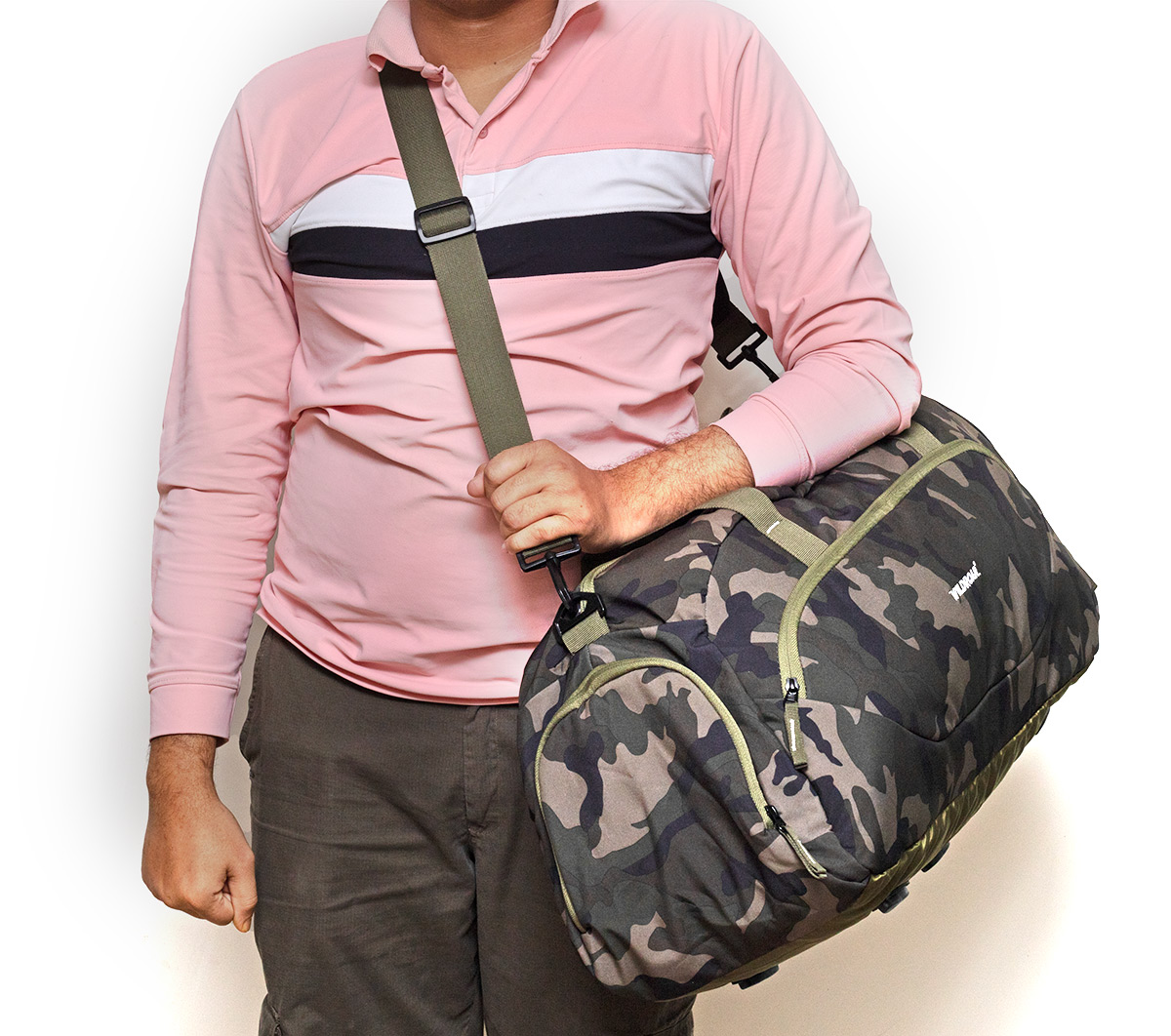 WildRoar Travel Duffle Luggage Bag,Light weight, Green Camo – WildRoar.in